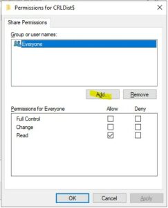Windows Server CA CRL Setup – Super-WiPHY
